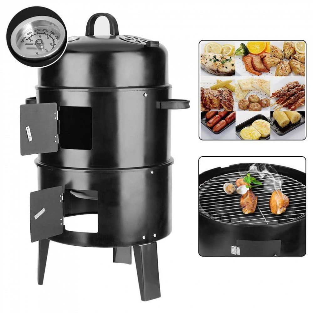 Grill master BBQ Smoker Multifunkciós grillsütő és füstölő N